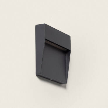 3W Jade Square Surface Outdoor CCT Selectable LED Wall Light - Ledkia