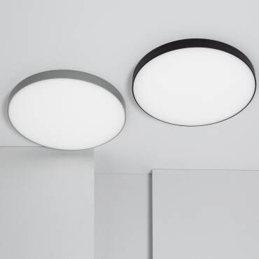 24W Round Dimmable Outdoor LED Surface Panel Ø220 mm - Ledkia