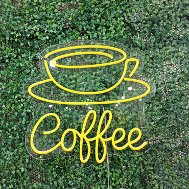 Neon LED Coffee Sign - Ledkia