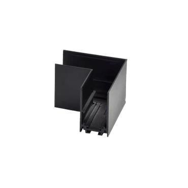 Horizontal L Connector for Suspended 20mm 48V Magnetic Track - Ledkia