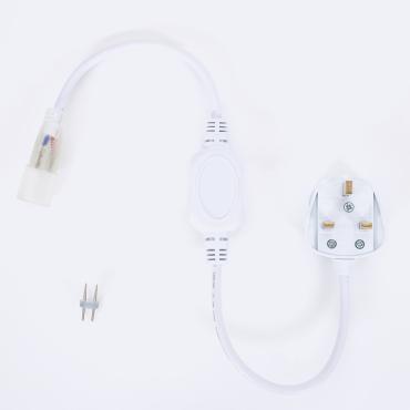 Rectifier Power Cable for Round 360 Neon Monochrome LED Strip IP67 - Ledkia