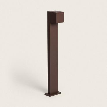 10W Iridix Aluminium Outdoor Bollard 80cm - Ledkia