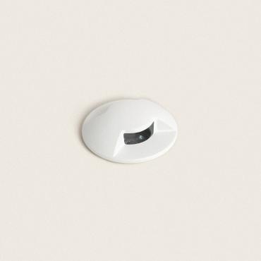 1W Letso 2L Outdoor Recessed Ground Spotlight in White - Ledkia