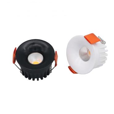 4W Round MINI LED Spotlight Dimmable Dim To Warm Ø48 mm Cut-Out - Ledkia