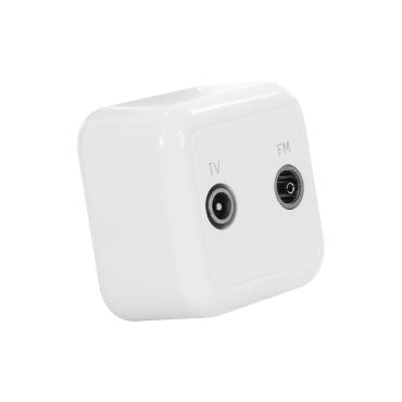 TV-Buchse+Radio Aufbau Modern - Ledkia