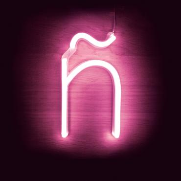 Pink LED Neon Letters - Ledkia