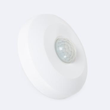Surface Mounted 360º PIR Round Motion Sensor - Ledkia