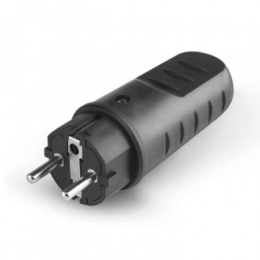Stecker Typ F-E 2P+T 16A 250V AC - Ledkia