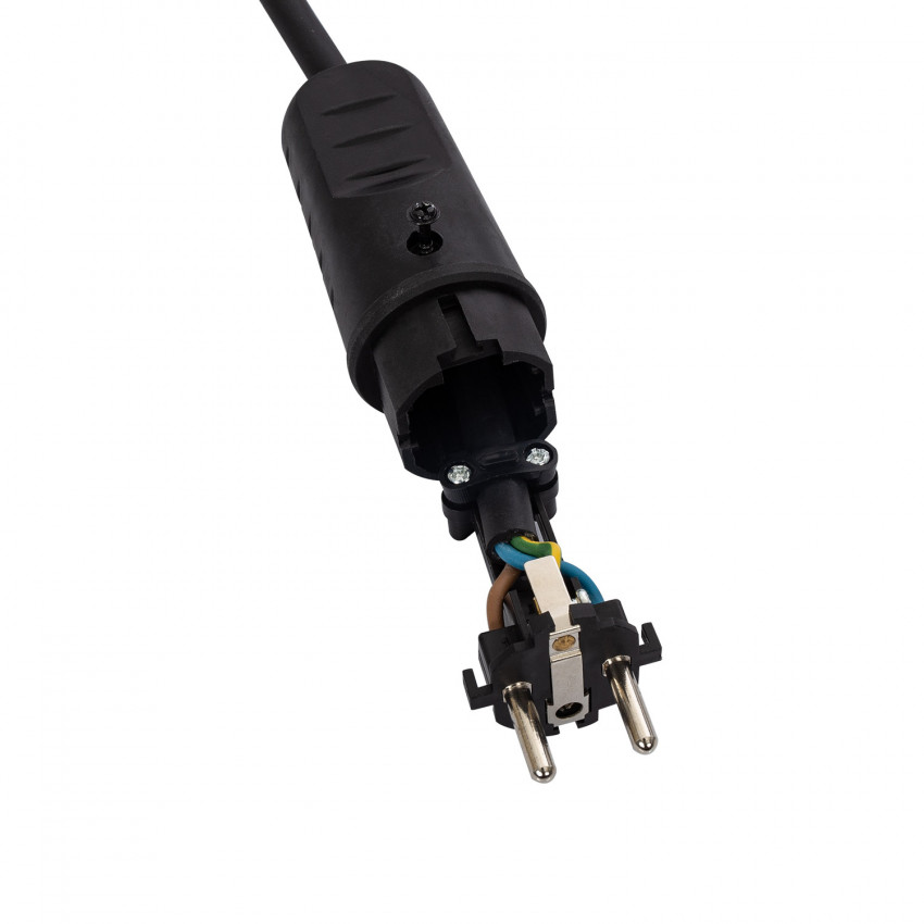 Stecker Typ F-E 2P+T 16A 250V AC - Ledkia