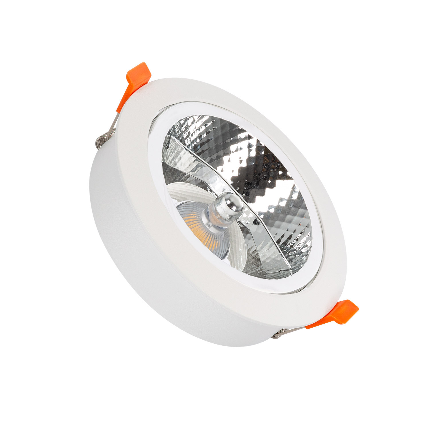 Spot Downlight LED Rond 15W AR111 Coupe Ø120 mm - Ledkia
