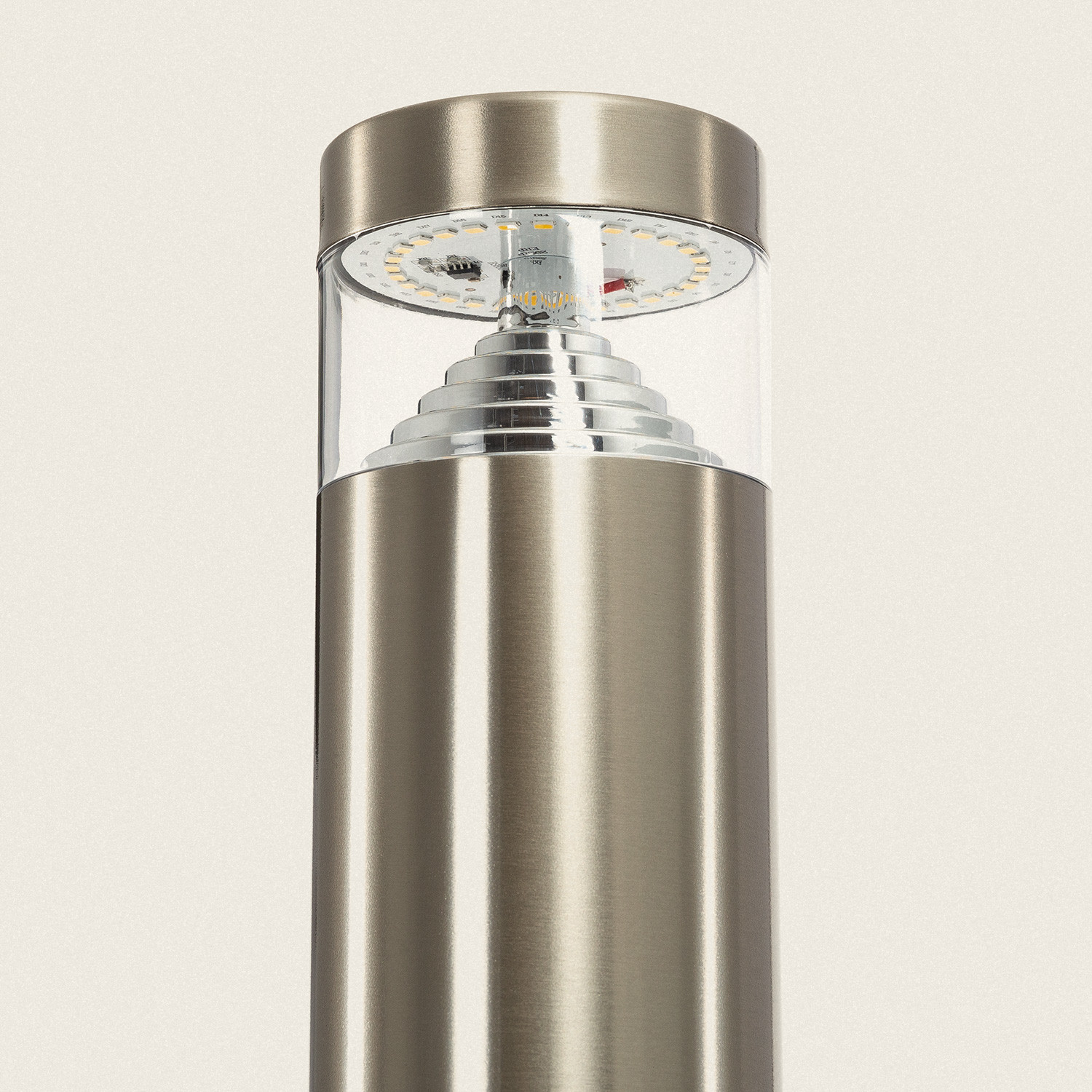 Balise LED Extérieur 6W en Saillie sur Pied 50cm Inti Inox - Ledkia