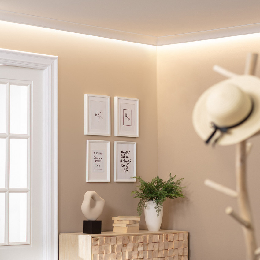 2m Arch Molding Profile for LED Strip - Ledkia