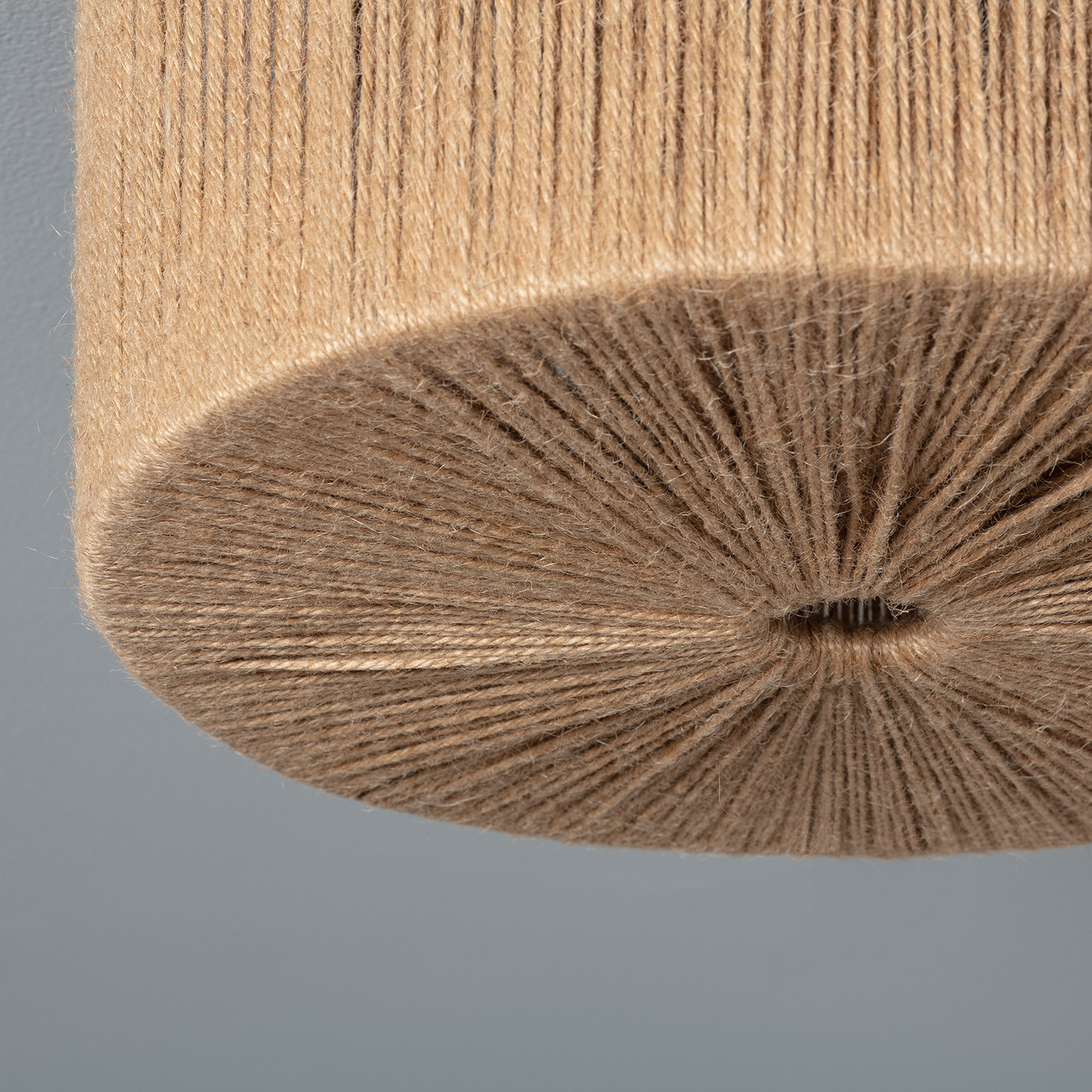 Modigliani Natural Rope Ceiling Lamp - Ledkia