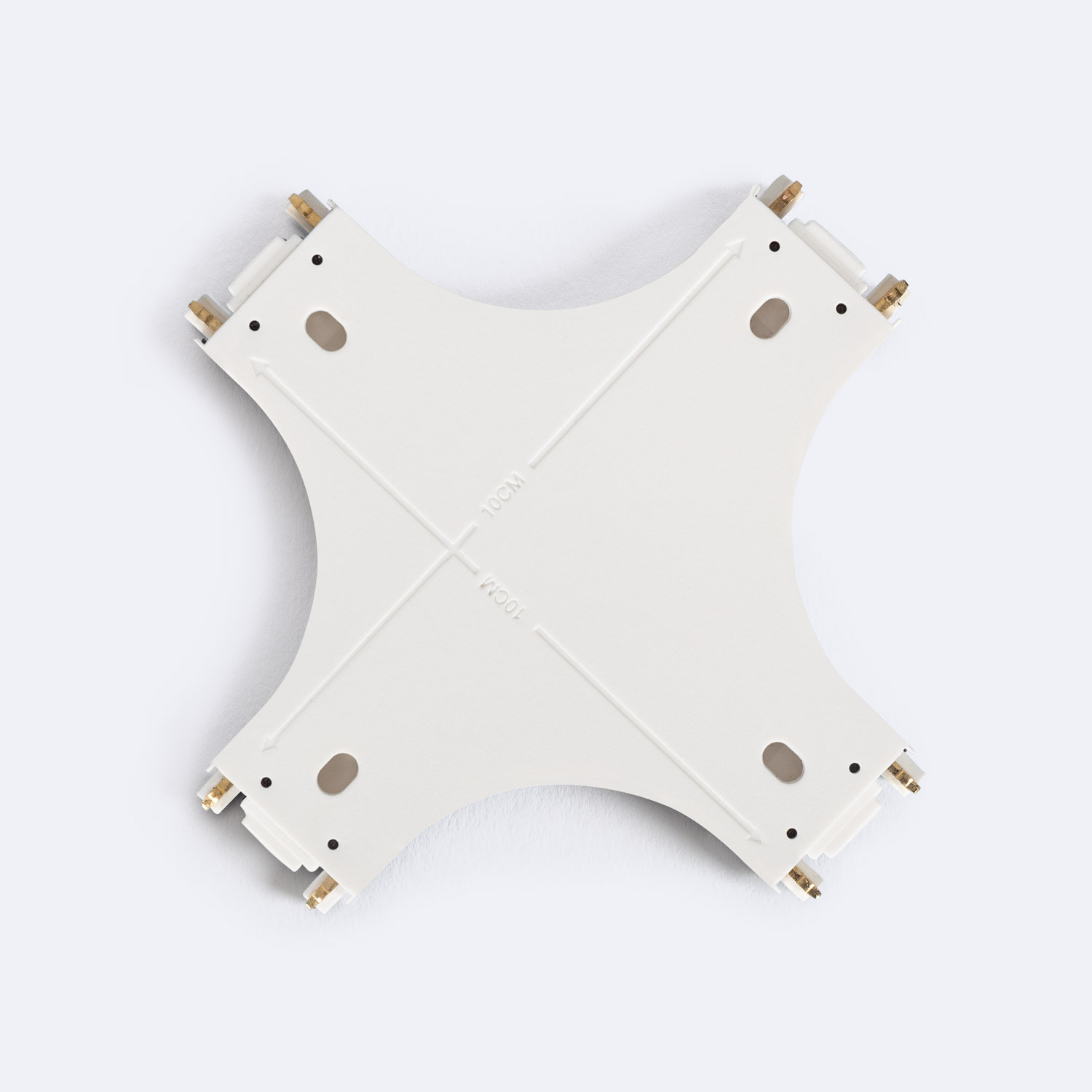 X-Type Connector for Single Phase Magnetic Rail 25mm Super Slim 48V ...