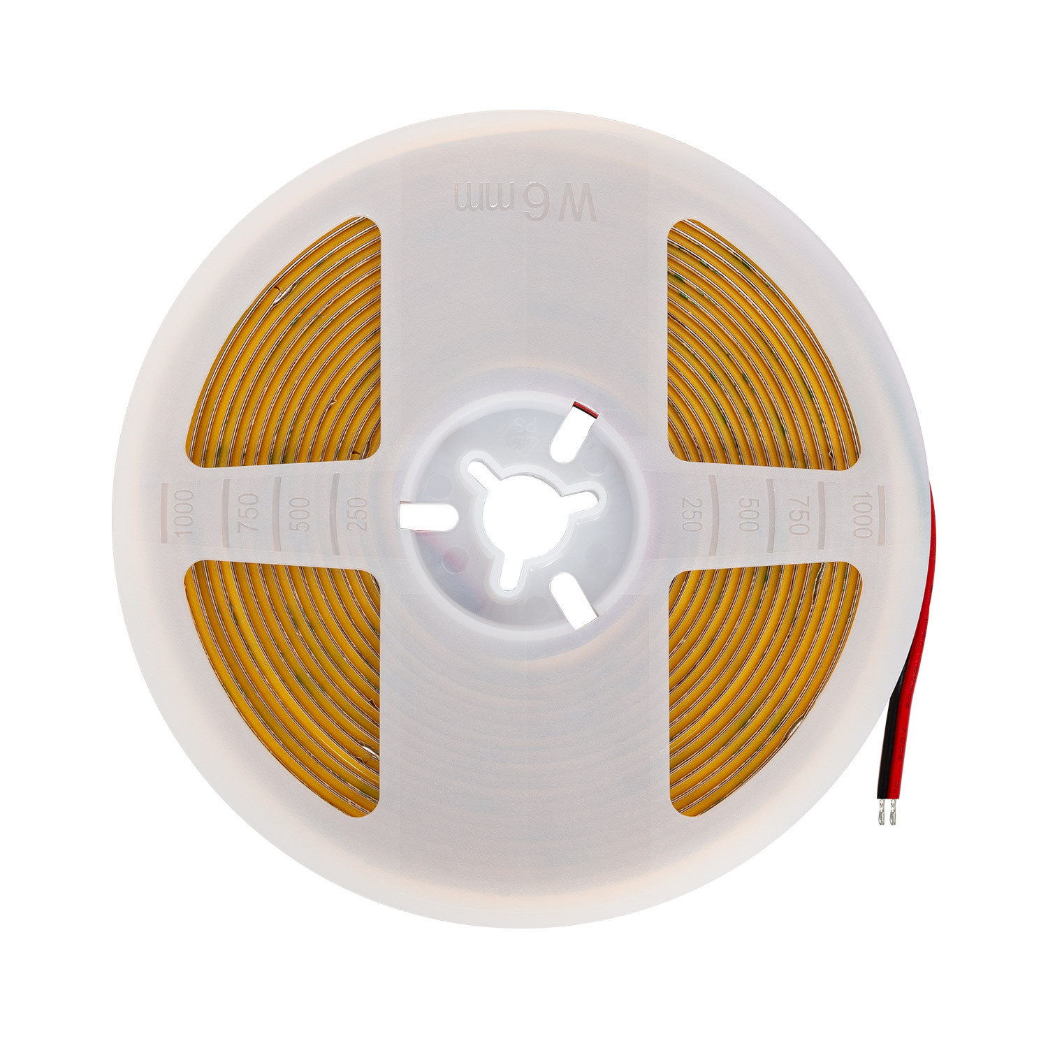 Striscia Led Cob 24v Dc 385 Led M 5m Ip20 Cri90 Supernarrow Larghezza