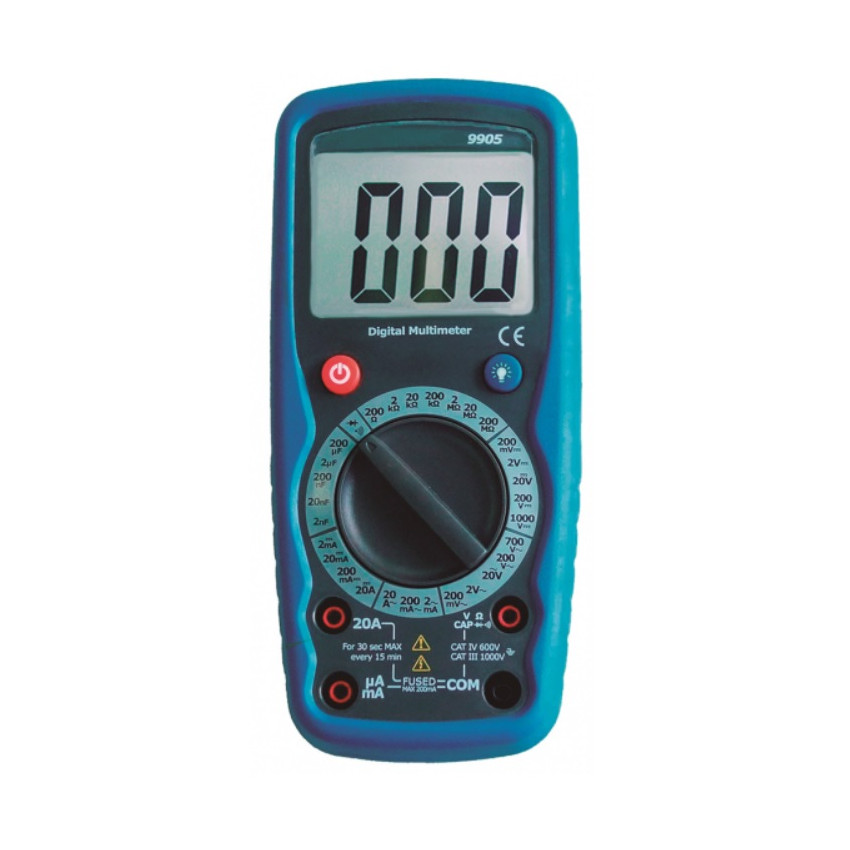 Multimetro Digitale Professionale Multi Tester 700V AC 1000V DC 20A AC ...