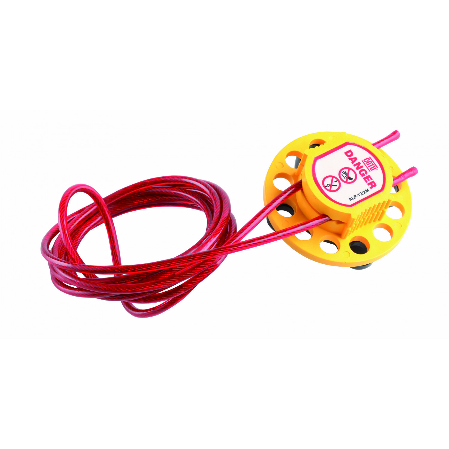 CATU ALP12/2M 12 Padlock Multiple Locking Device with Cable - Ledkia